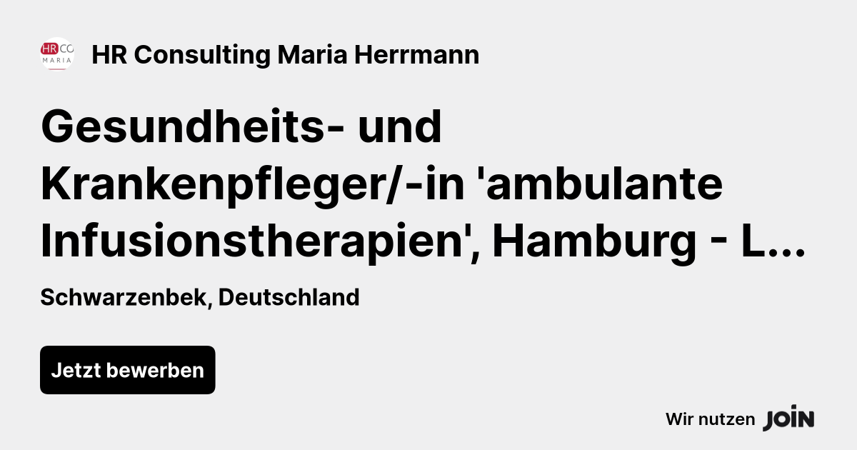HR Consulting Maria Herrmann (Schwarzenbek): Gesundheits- und ...