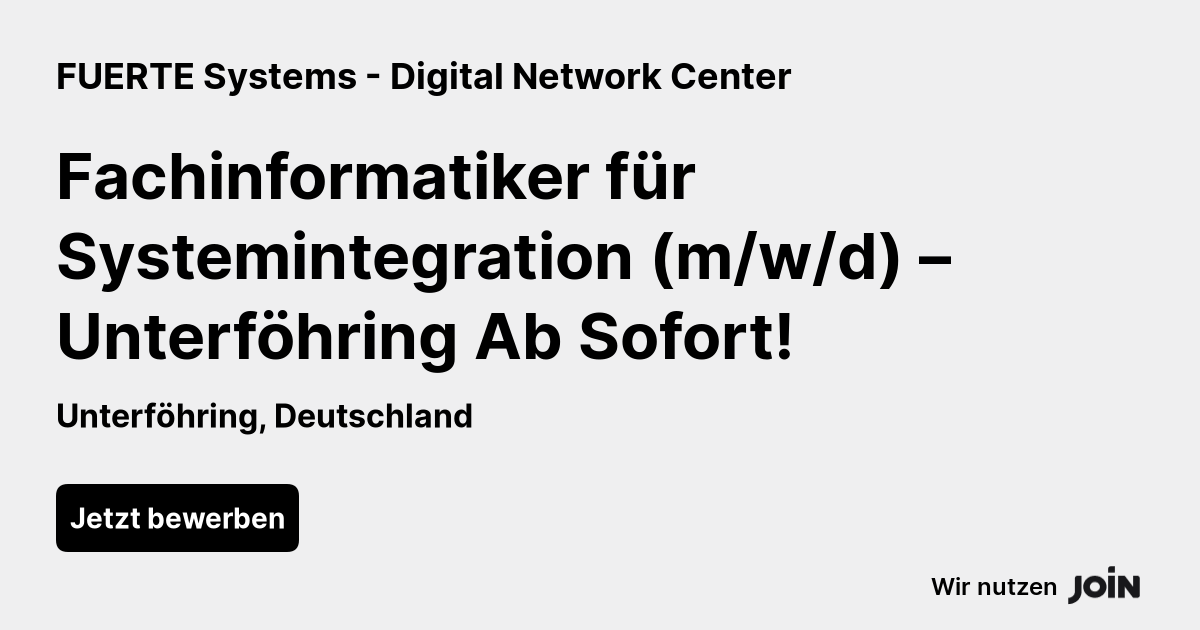 FUERTE Systems - Digital Network Center (Unterföhring ...